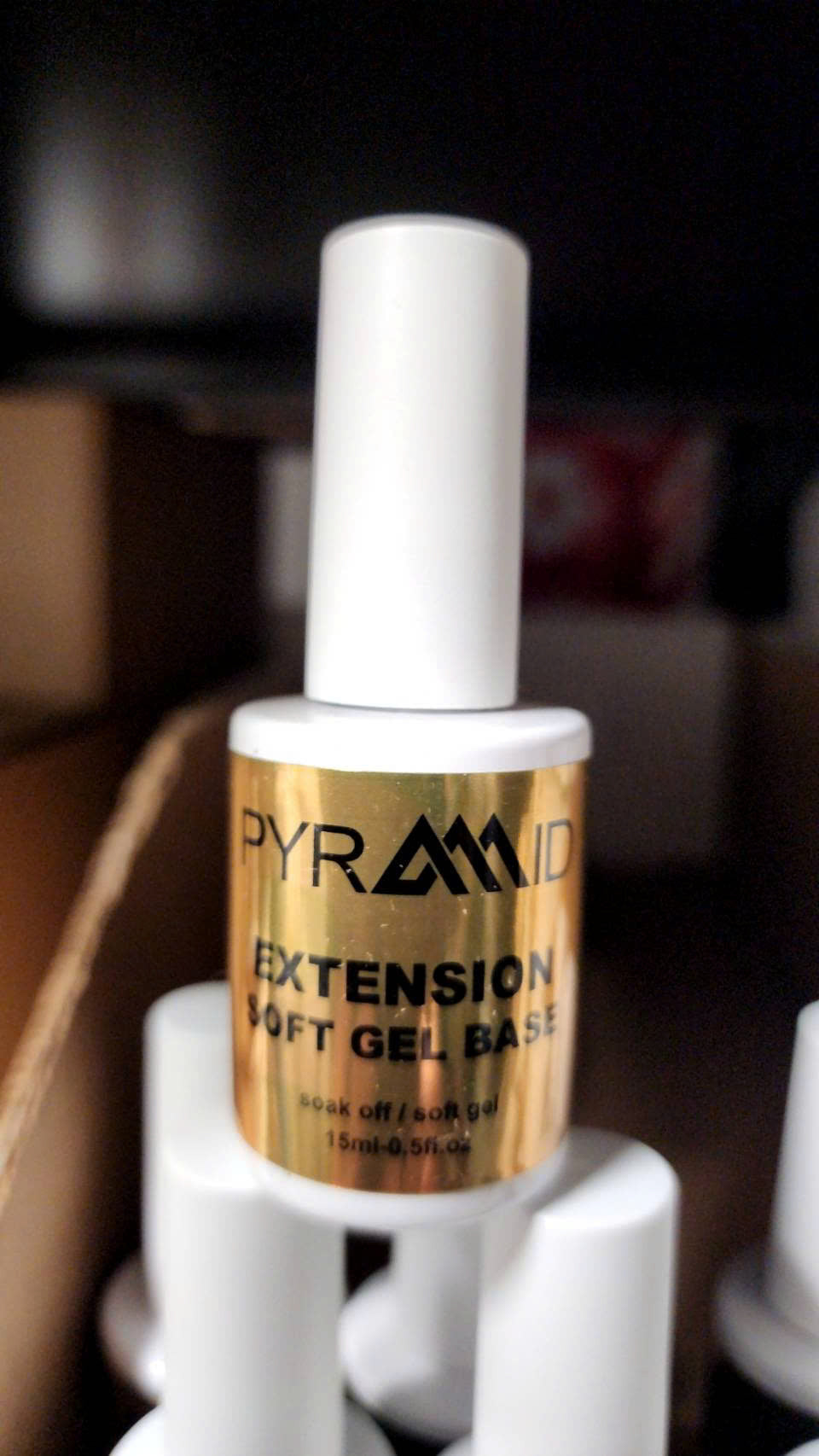 Pyramid Extension Soft Gel Base, 0.5oz (Pk: 288pcs/case) — Nails Cost, Inc.